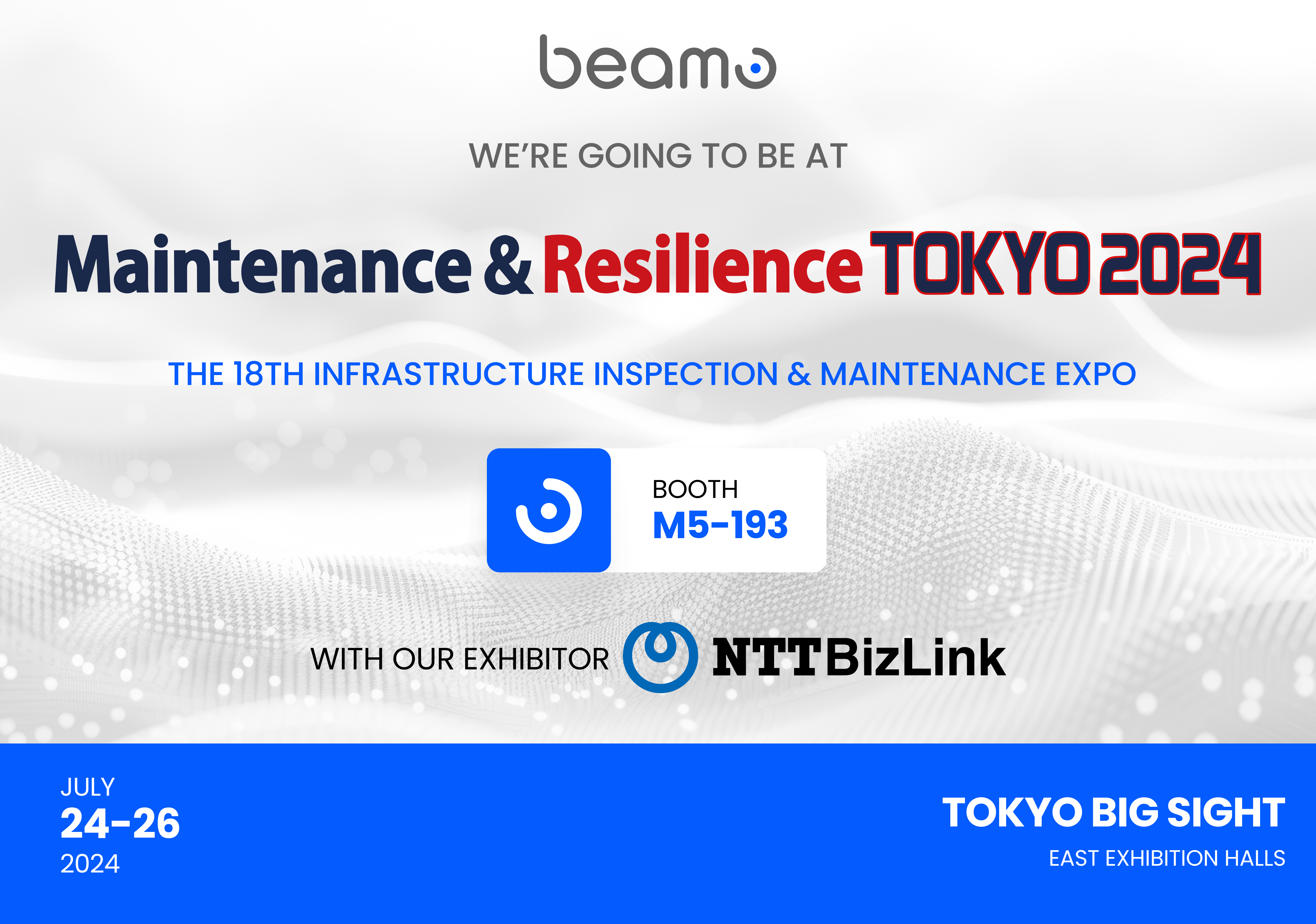 Beamo Digital Twin will be introduced at Maintenance & Resilience TOKYO 2024 - by its Japanese ...